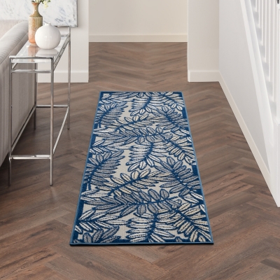 Click here for Nourison Home Splash 23 X 8 Botanical Pattern Area... prices