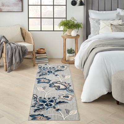 Click here for Nourison Home Splash 2 X 6 Floral Indoor/Outdoor A... prices
