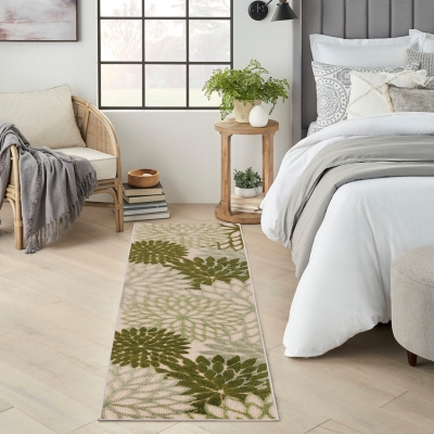 Click here for Nourison Home Splash 23 X 8 Dahlia Floral Area Rug... prices