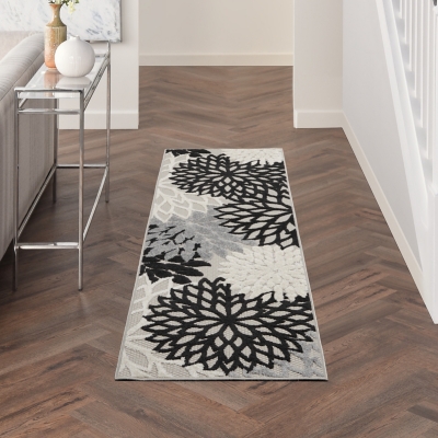 Click here for Nourison Home Splash 23 X 8 Dahlia Floral Area Rug... prices