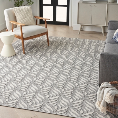 Click here for Nourison Home Splash 9 X 12 Texture Area Rug  Grey prices