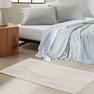 Click here for Calvin Klein Wander 2 x 3 Area Rug  Ivory/Gray prices