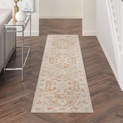 Click here for Nourison Home Infinite Serged 23 x 102 Runner Rug... prices