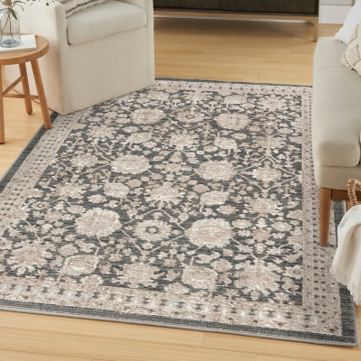 Click here for Nourison Home Eco Cycle Floral 311 x 511 Area Rug... prices