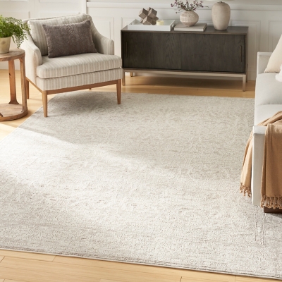 Click here for Nourison Home Eco Cycle 710 x 910 Area Rug  Ivory/... prices