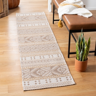 Click here for Safavieh Augustine 2 x 8 Runner Rug  Taupe/Cream prices