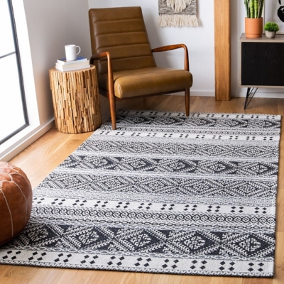 Click here for Safavieh Augustine 64 x 64 Square Area Rug  Black/... prices