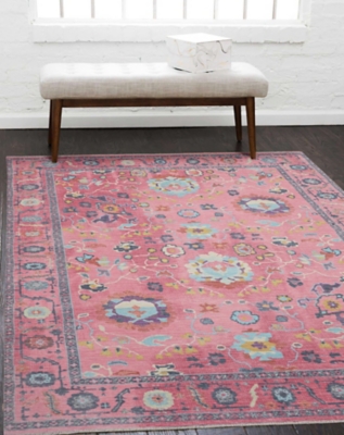 Click here for Linon Lana Aydin 5 X 7 Area Rug  Pink prices