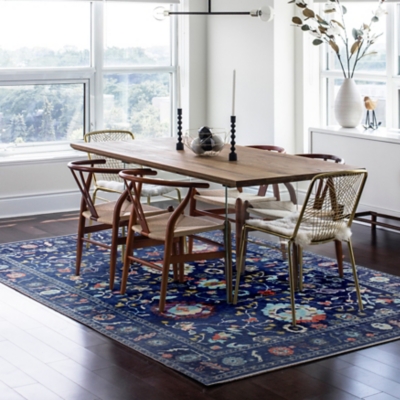 Click here for Linon Lana Edina 8 X 10 Area Rug  Navy prices