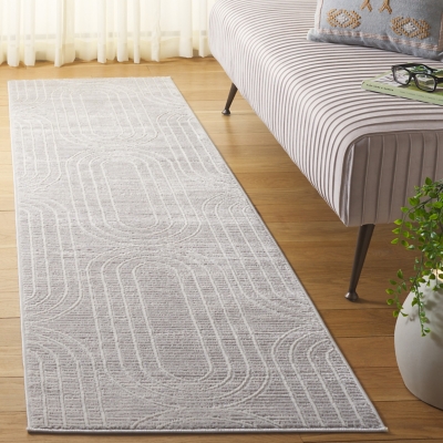Click here for Safavieh Archway 2 2 x 8 Runner Rug  Gray/Light Gr... prices