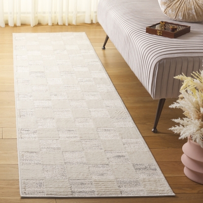 Click here for Safavieh Elmhurst 2 2 x 8 Runner Rug  Ivory/Gray prices