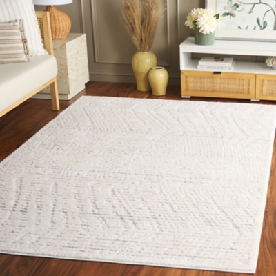 Click here for Safavieh Elmhurst 4 x 6 Area Rug  Ivory/Gray prices