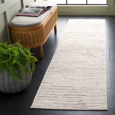 Click here for Safavieh Elmhurst 2 2 x 8 Runner Rug  Ivory/Gray prices