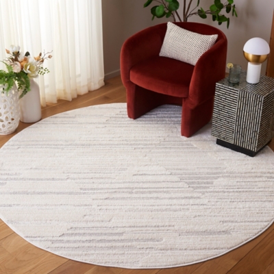 Click here for Safavieh Elmhurst 6 7 x 6 7 Round Area Rug  Ivory/... prices