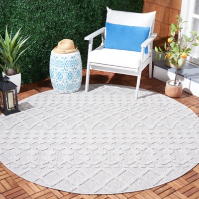 Click here for Safavieh Global 6 7 x 6 7 Round Area Rug  Gray/Ivo... prices