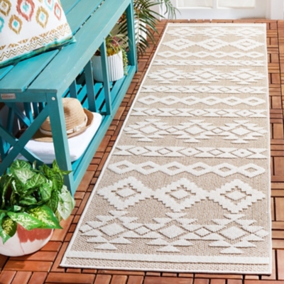 Click here for Safavieh Global 2 2 x 8 Runner Rug  Beige/Ivory prices