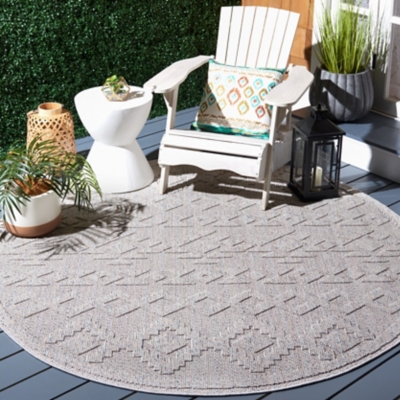 Click here for Safavieh Global 6 7 x 6 7 Round Area Rug  Gray/Bei... prices