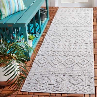 Click here for Safavieh Global 2 2 x 8 Runner Rug  Gray/Ivory prices