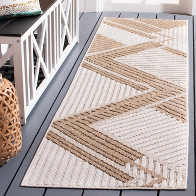 Click here for Safavieh Global 2 2 x 12 Runner Rug  Beige/Light B... prices