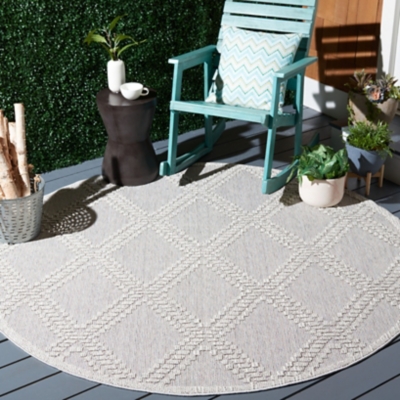 Click here for Safavieh Global 4 x 4 Round Area Rug  Gray/Light G... prices