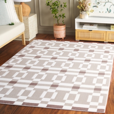 Click here for Safavieh Groove 6 7 x 6 7 Square Area Rug  Ivory/B... prices