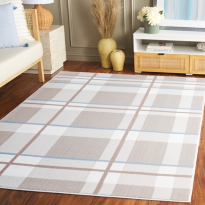 Click here for Safavieh Groove 4 x 6 Area Rug  Beige/Light Blue prices