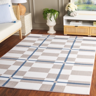 Click here for Safavieh Groove 8 x 10 Area Rug  Ivory/Blue prices