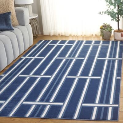 Click here for Safavieh Groove 5 3 x 7 6 Area Rug  Blue/Ivory prices