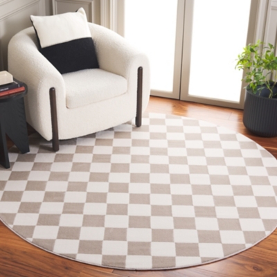 Click here for Safavieh Groove 6 7 x 6 7 Round Area Rug  Ivory/Be... prices