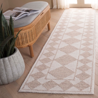 Click here for Safavieh Ebony 2 3 x 9 Runner Rug  Light Brown/Ivo... prices