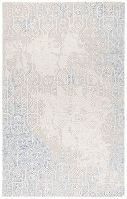 Click here for Safavieh Ebony 5 x 8 Area Rug  Blue/Ivory prices
