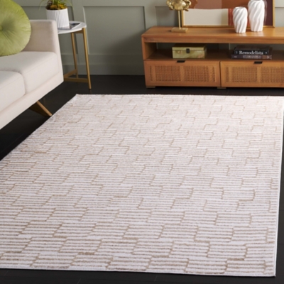 Click here for Safavieh Maya 6 7 x 6 7 Square Area Rug  Ivory/Bei... prices