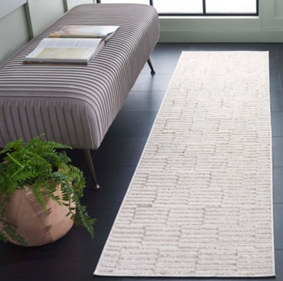 Click here for Safavieh Maya 2 x 8 Runner Rug  Ivory/Beige prices