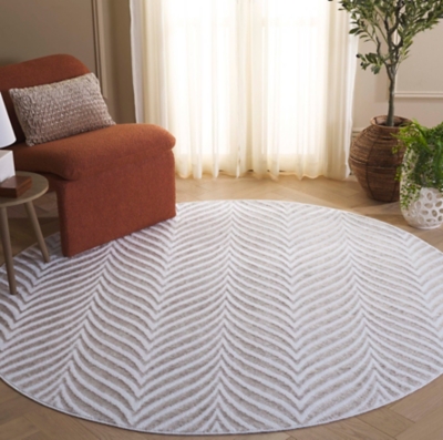 Click here for Safavieh Maya 6 7 x 6 7 Round Area Rug  Ivory/Beig... prices
