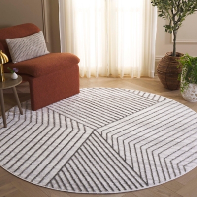 Click here for Safavieh Maya 5 3 x 7 6 Area Rug  Ivory/Gray prices