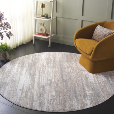Click here for Safavieh Maya 6 7 x 6 7 Round Area Rug  Ivory/Gray prices