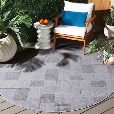 Click here for Safavieh Milos 6 7 x 6 7 Round Area Rug  Gray prices