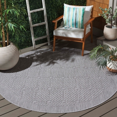 Click here for Safavieh Milos 6 7 x 6 7 Round Area Rug  Gray prices
