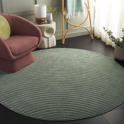 Click here for Safavieh Selena 6 7 x 6 7 Round Area Rug  Green prices