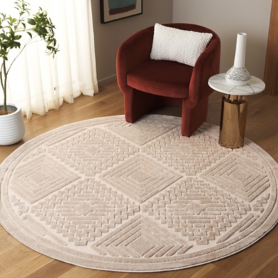 Click here for Safavieh Selena 6 7 x 6 7 Round Area Rug  Beige prices