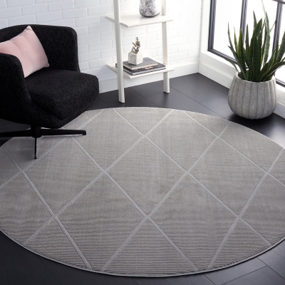 Click here for Safavieh Revive 6 7 x 6 7 Round Area Rug  Gray prices
