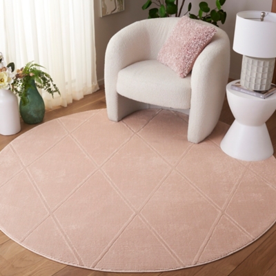 Click here for Safavieh Revive 6 7 x 6 7 Round Area Rug  Pink prices
