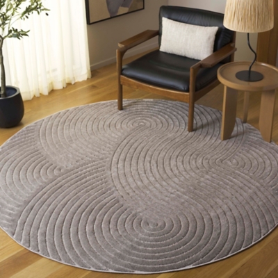 Click here for Safavieh Selena 6 7 x 6 7 Round Area Rug  Gray prices