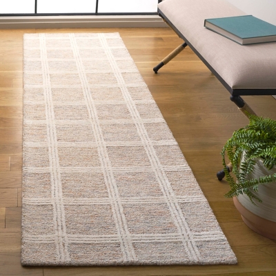Click here for Safavieh Pine 2 3 x 8 Runner Rug  Rust/Ivory prices