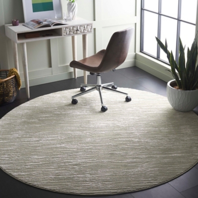 Click here for Safavieh Revive 6 7 x 6 7 Round Area Rug  Sage/Ivo... prices