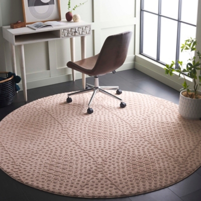 Click here for Safavieh Revive 6 7 x 6 7 Round Area Rug  Pink prices