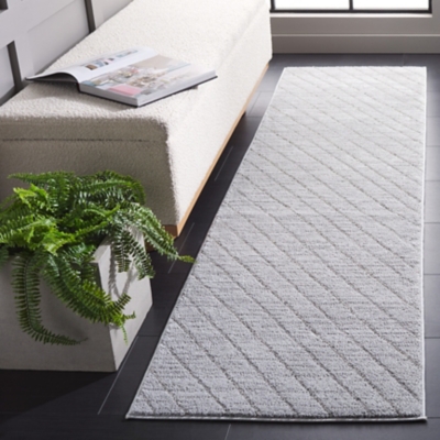 Click here for Safavieh Neptune 2 2 x 8 Runner Rug  Light Gray/Gr... prices