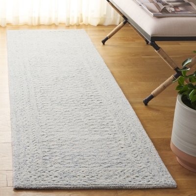 Click here for Safavieh Pine 2 3 x 8 Runner Rug  Light Blue/Ivory prices