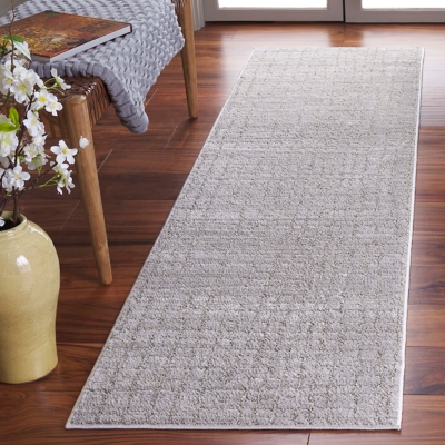 Click here for Safavieh Neptune 2 2 x 8 Runner Rug  Light Gray/Gr... prices