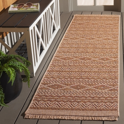 Click here for Safavieh Wicker 2 2 x 8 Runner Rug  Natural/Brown prices